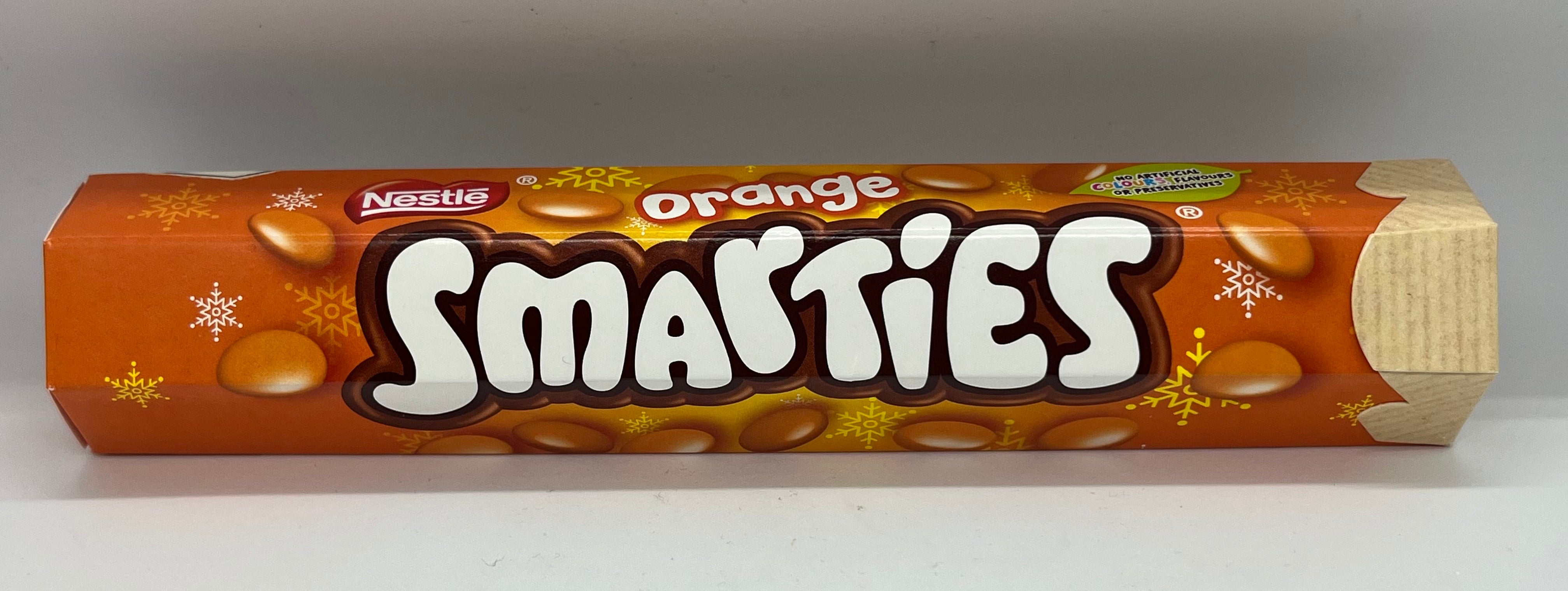 ORANGE SMARTIES 120G The British Boutique